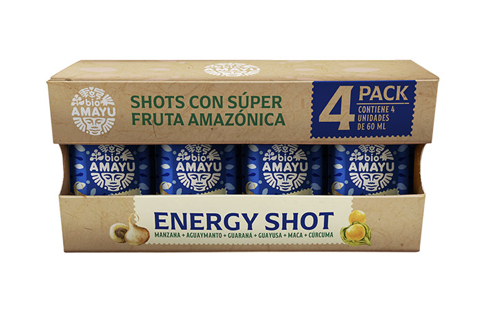 Bio Amayu - Jugo Concentrado Energy Shot - Four Pack - 60 ml. | Lima ...